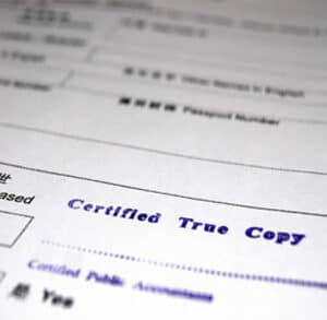 Certified copies of documents | JuridConsult.nl